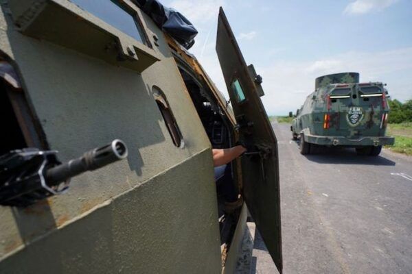 Las armas del CJNG en Michoacán: ametralladoras y blindados