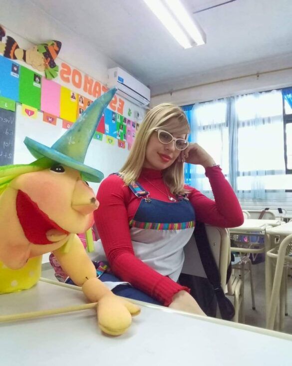 Miguelina Fredes. Maestra de primaria vende contenido erótico