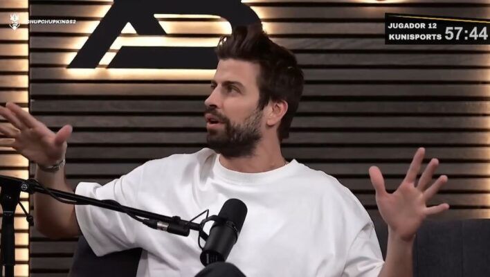 Gerard Piqué responde a Shakira durante transmisión en vivo