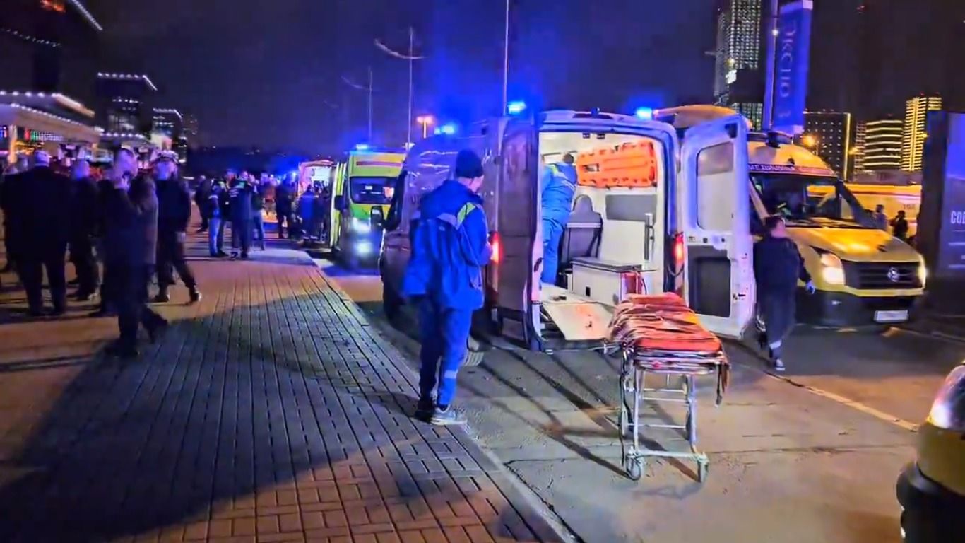 Así fue ataque terrorista en Rusia; imágenes impactantes